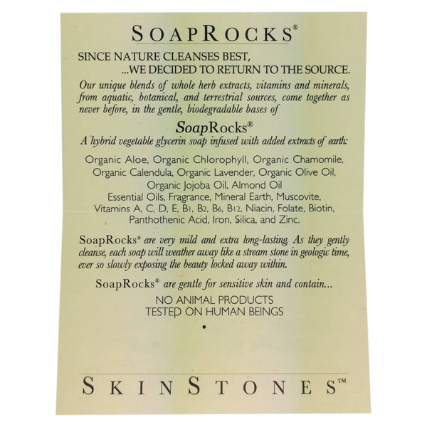 Soap Rocklet - Blue Diamond – Heidisonline