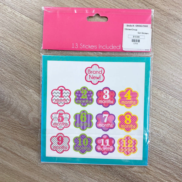 Baby 1st Year Photo Stickers- Girl – Heidisonline